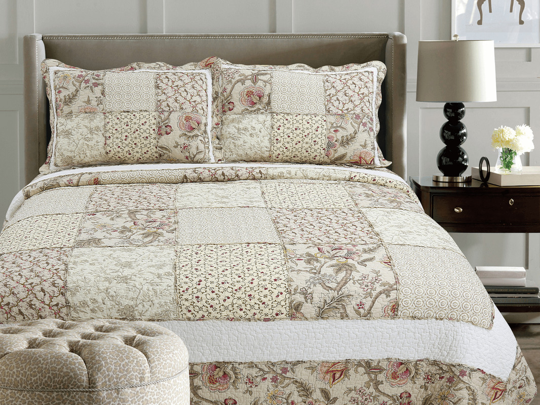 Montage Quilt by Peace Arch • Heirloom Linens • Canadian Bedding in ...