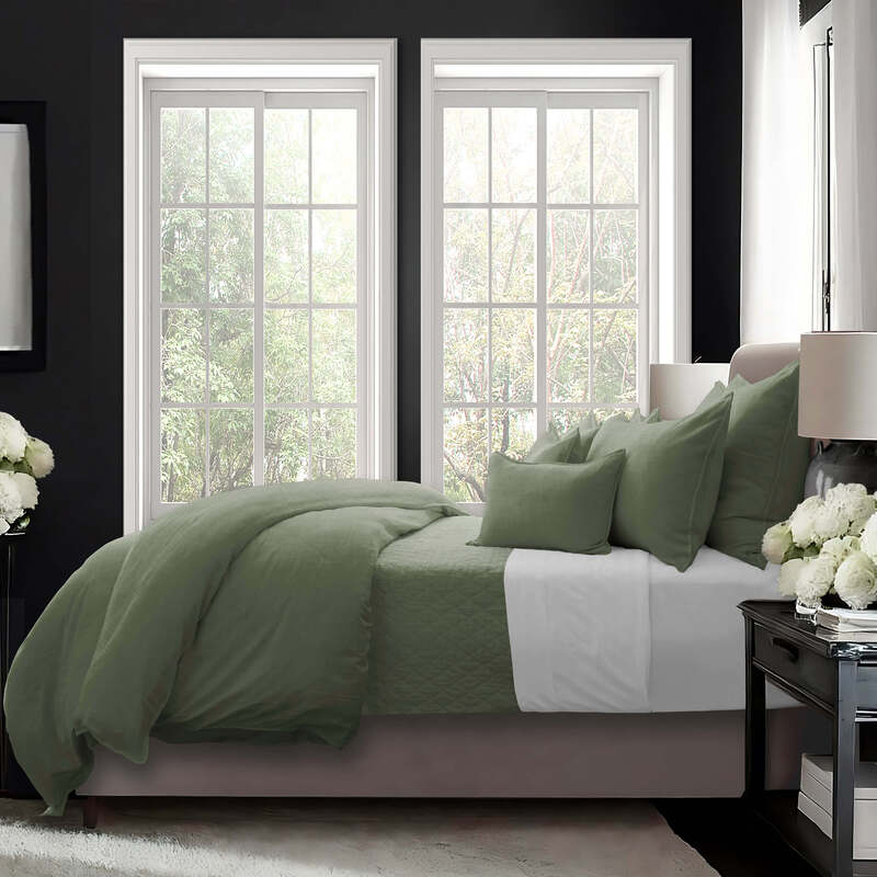 Elsie Sweet GrassBedding by 6ix Tailors • Heirloom Linens • Canadian ...