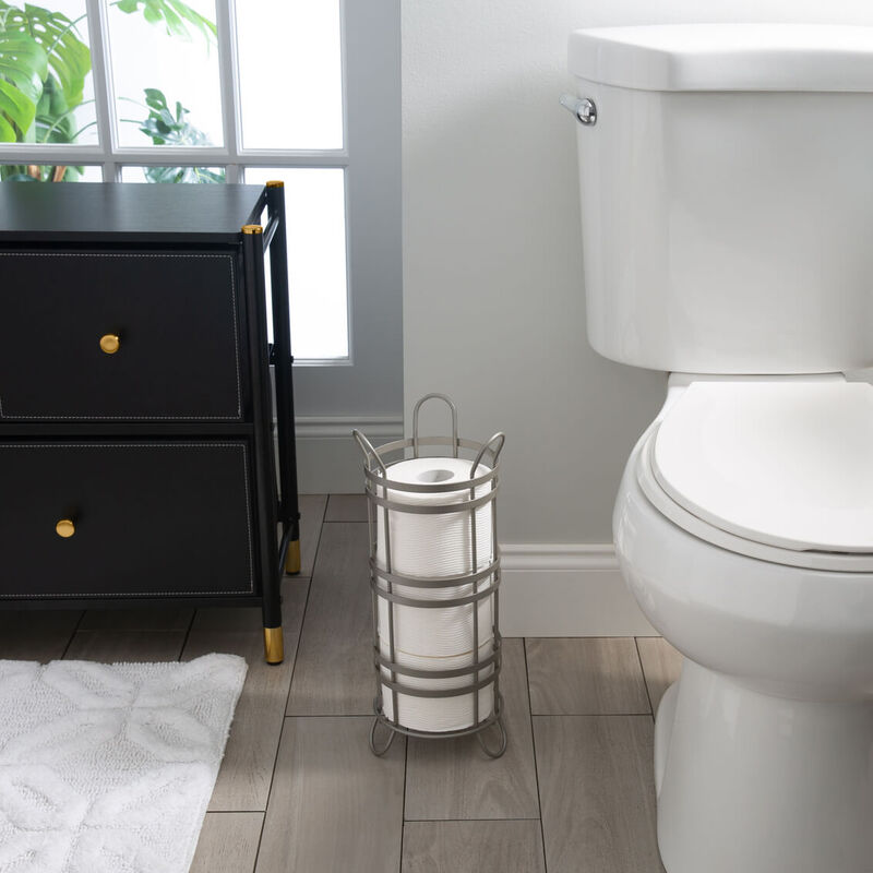 Duke Satin Toilet Paper Holder • Heirloom Linens • Canadian Bedding in ...