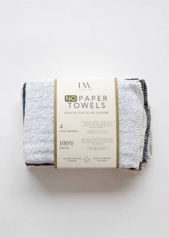 4 Pack NoPaper Towels • Heirloom Linens • Canadian Bedding in Victoria BC