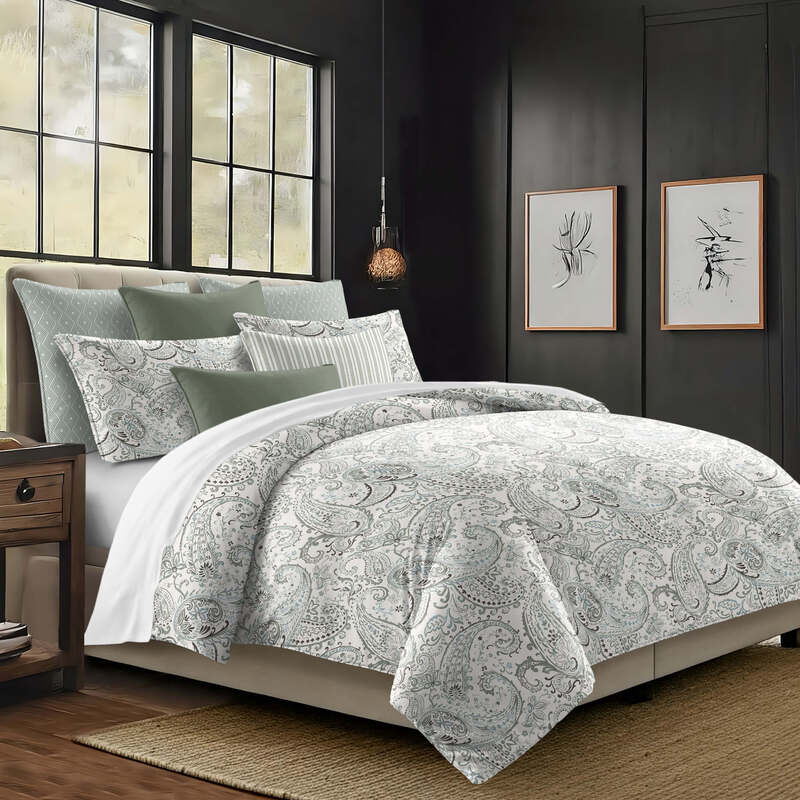 Paisley Bedding by 6ix Tailors • Heirloom Linens • Canadian Bedding in ...