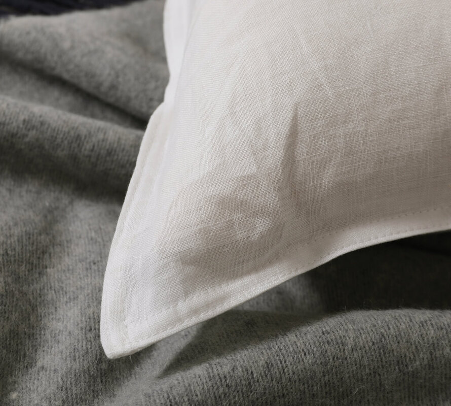 Star White Linen Bedding • Heirloom Linens • Canadian Bedding in ...