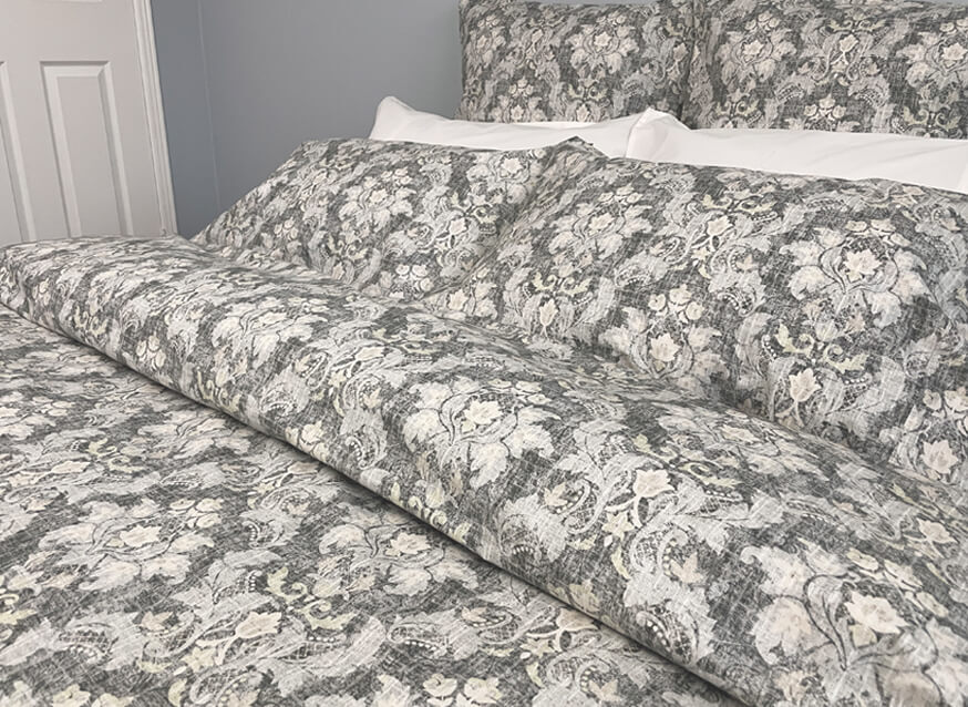 Vintage Damask Bedding by Cuddle Down • Heirloom Linens • Canadian ...