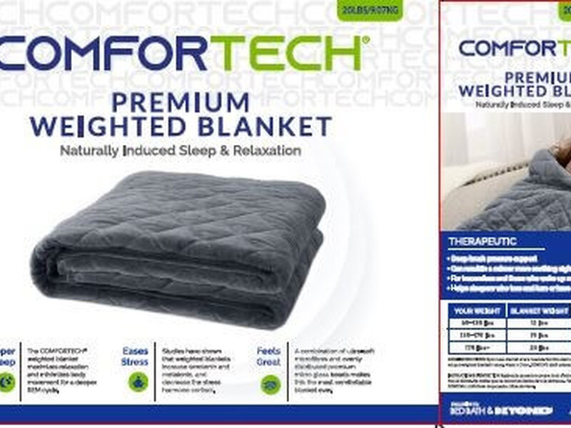 Comfortech Weighted Blankets • Heirloom Linens • Canadian Bedding in ...